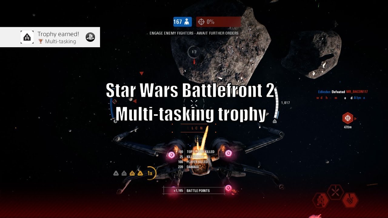 Star Wars Battlefront 2 - Multi-tasking trophy - YouTube