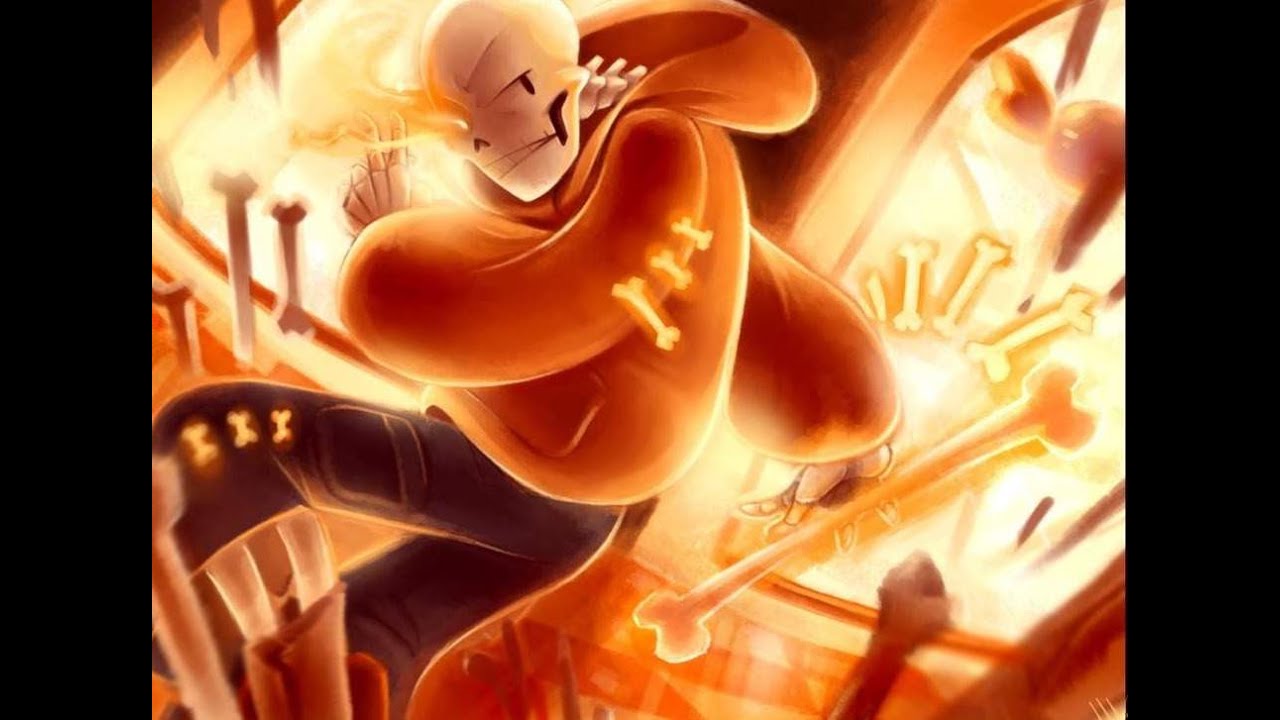 TS Underswap papyrus fight remake phase 1 - YouTube