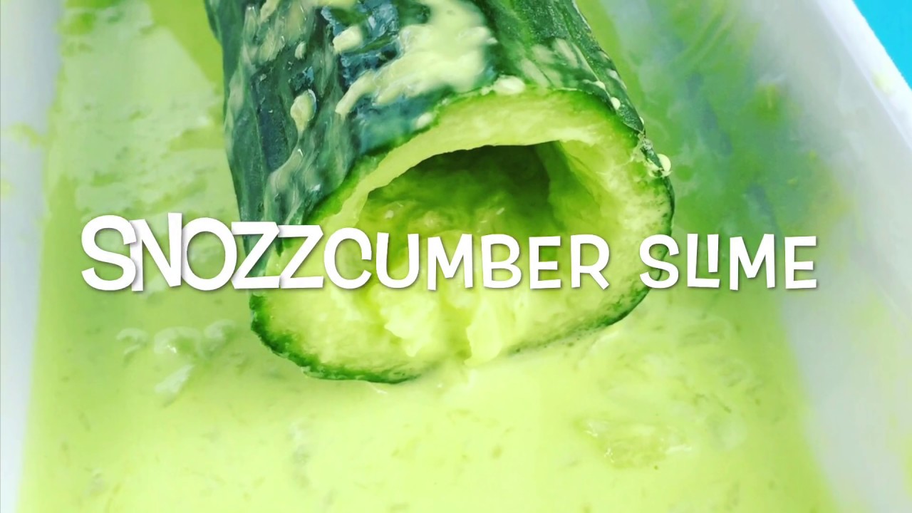 Roald Dahl Snozzcumber Slime - YouTube