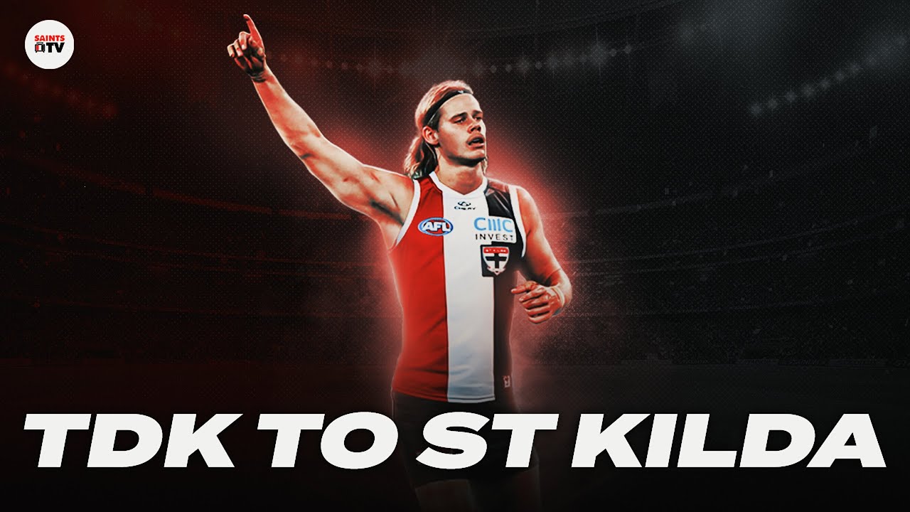 Breaking News: Tom De Koning to join St Kilda on 8-year deal - YouTube