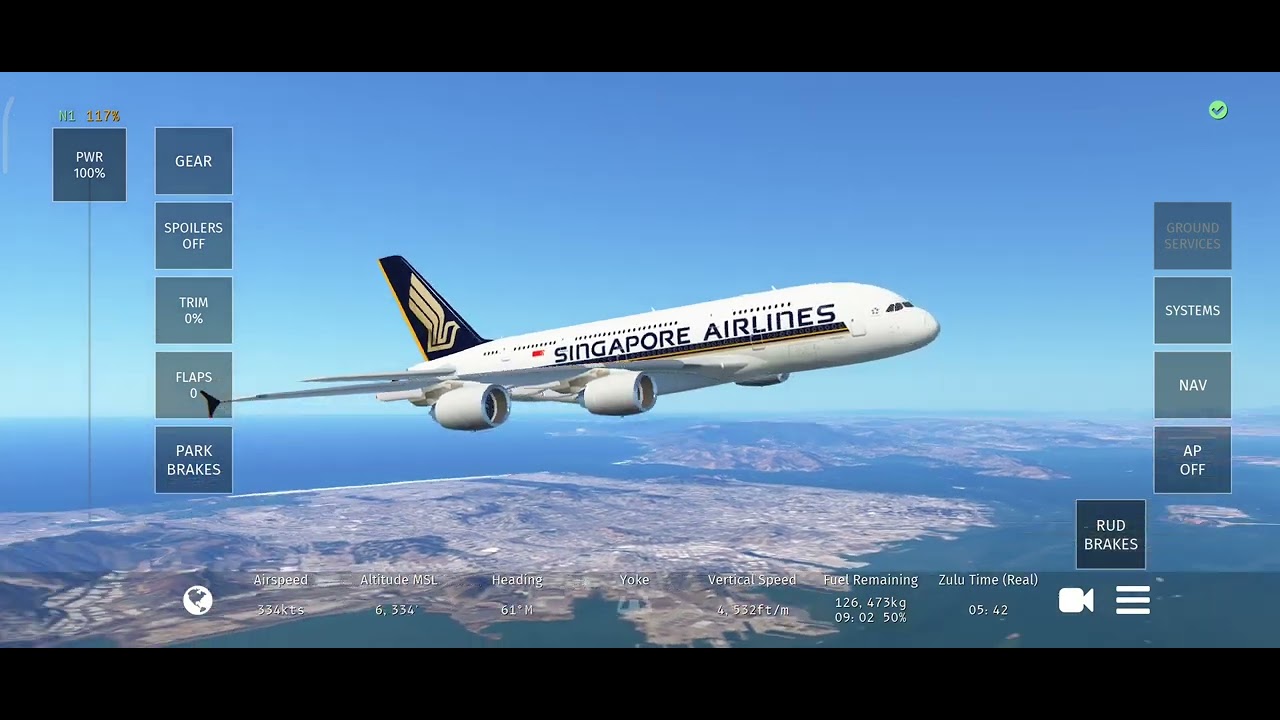 Airbus A380 emergency landing | Infinite Flight Free | - YouTube