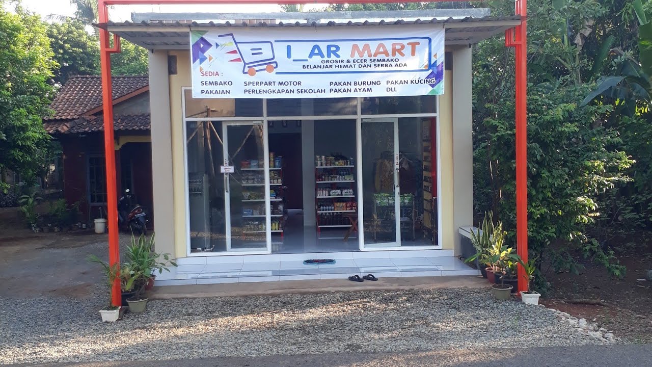 Desain minimarket modern 2lantai | ukuran 5×7m | I_ar mart || Dermolo ...