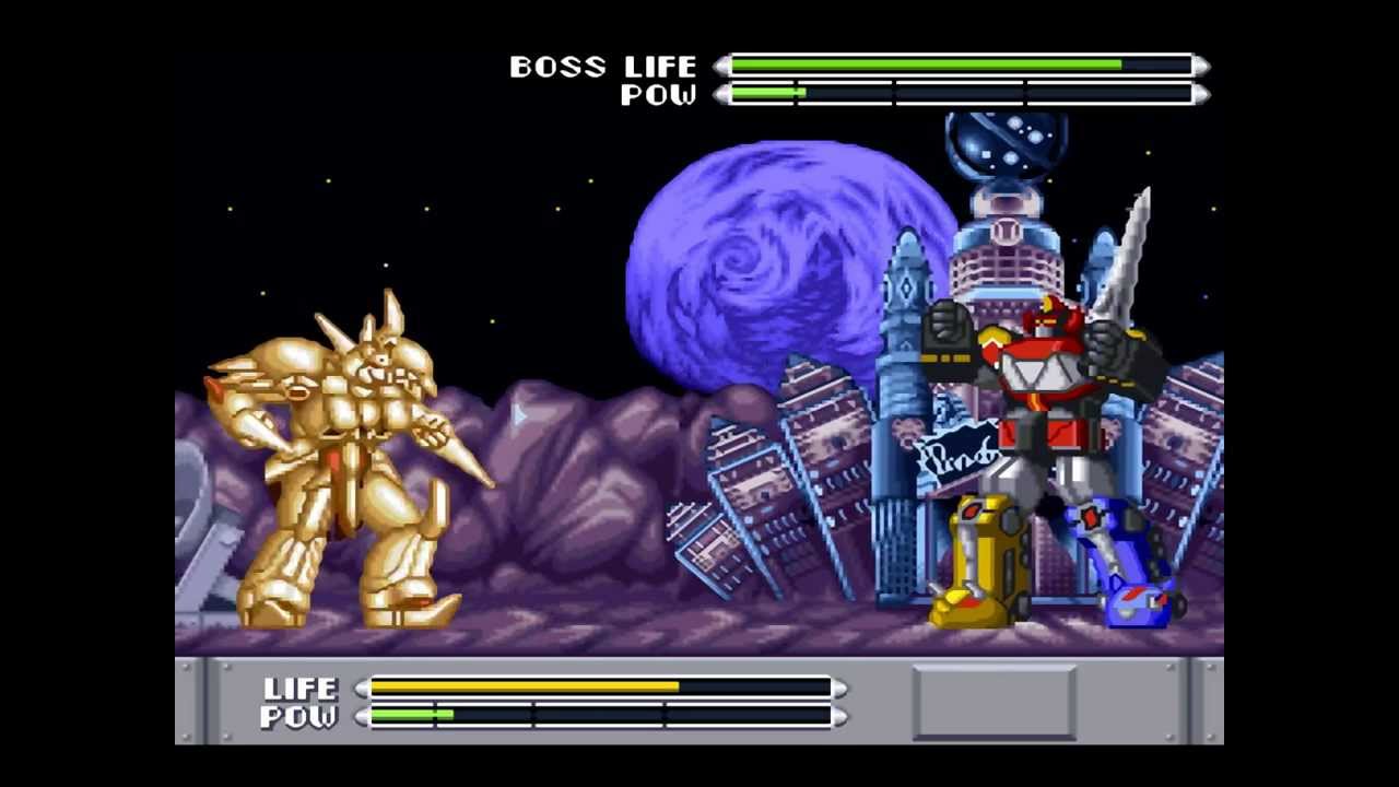 Mighty Morphin Power Rangers SNES JP Final Boss fight - YouTube