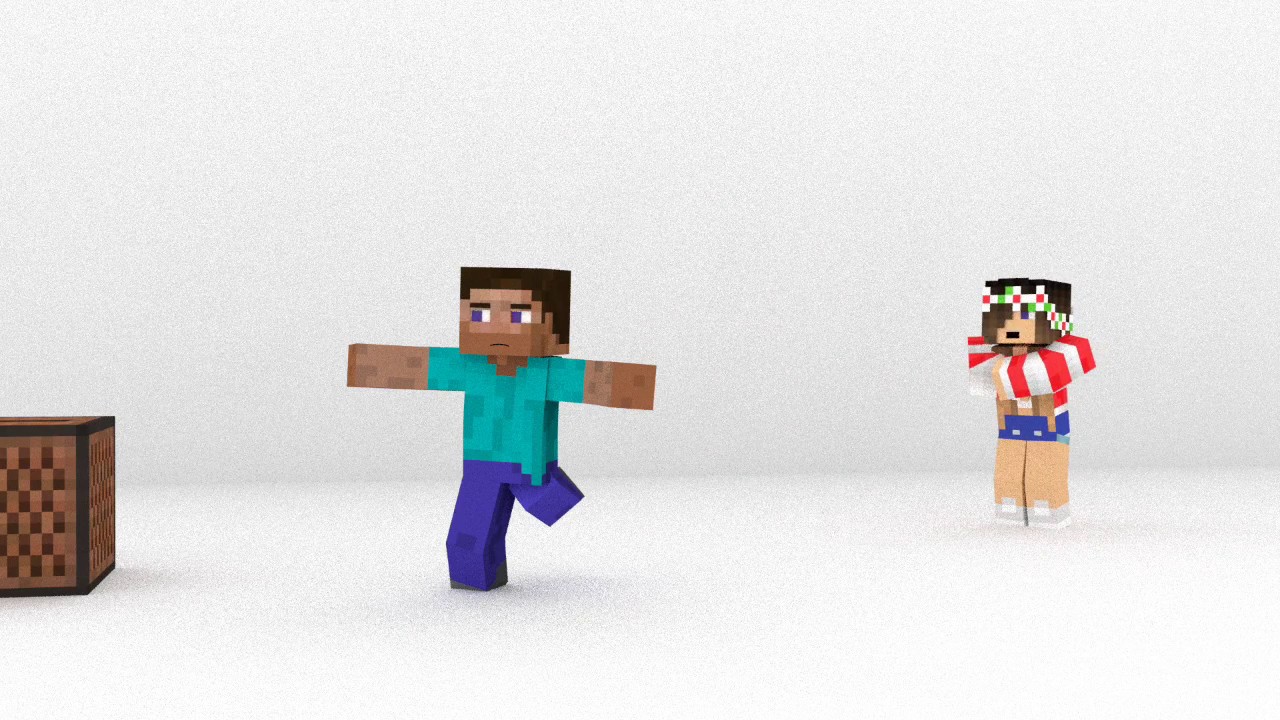 Minecraft Animation - Everybody dance now - YouTube