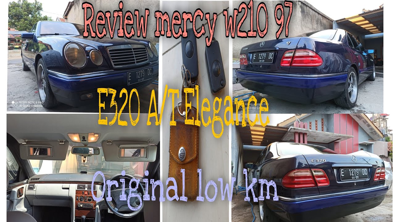 Review mercy W210 E320 A/T elegance - YouTube