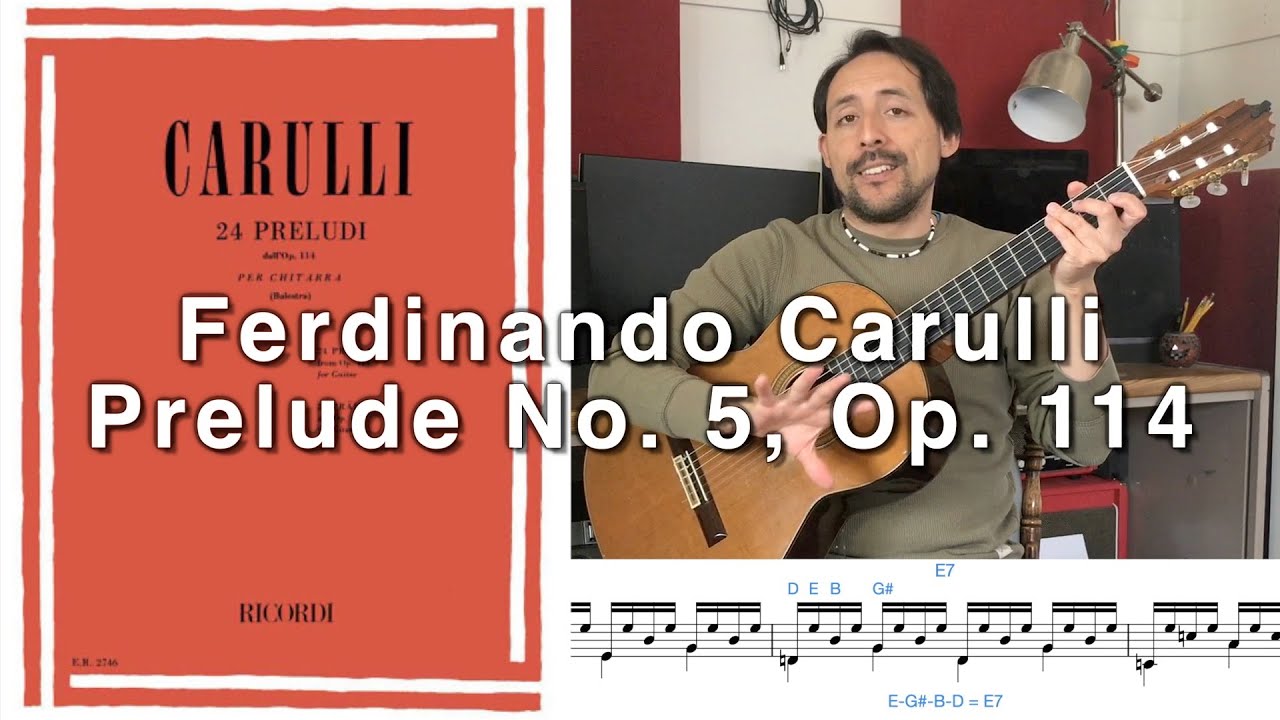 Carulli - Prelude No. 5, Op. 114 - YouTube