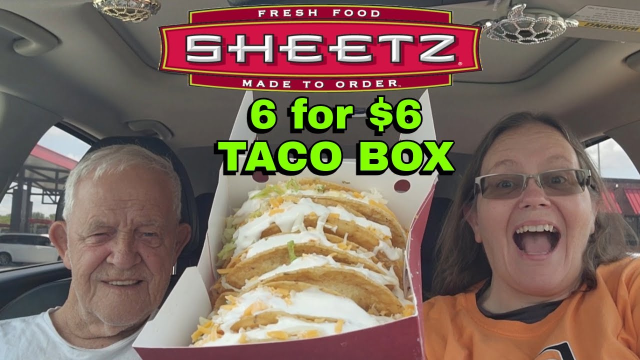 Sheetz 6 for $6 Taco Box Review #foodreview #honestfoodreviews # ...