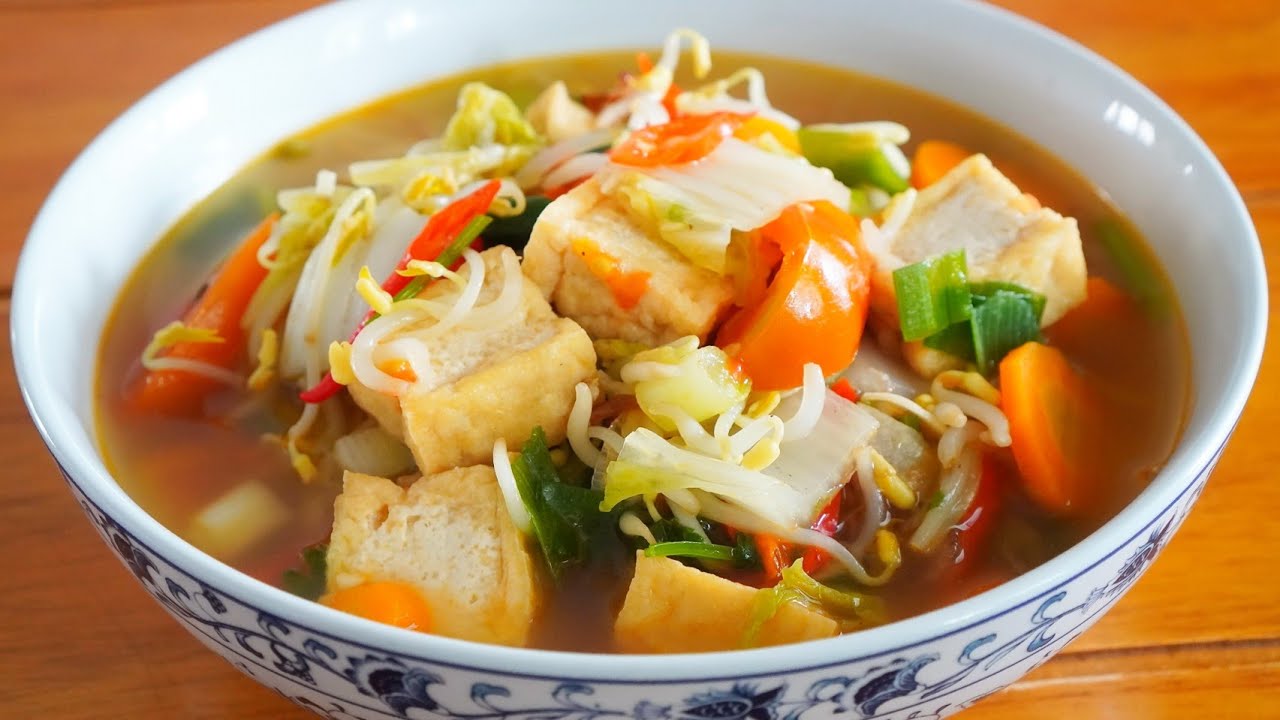 CARA MEMBUAT SAYUR TAUGE TAHU ENAK!! BIKIN LAHAP MAKAN - YouTube