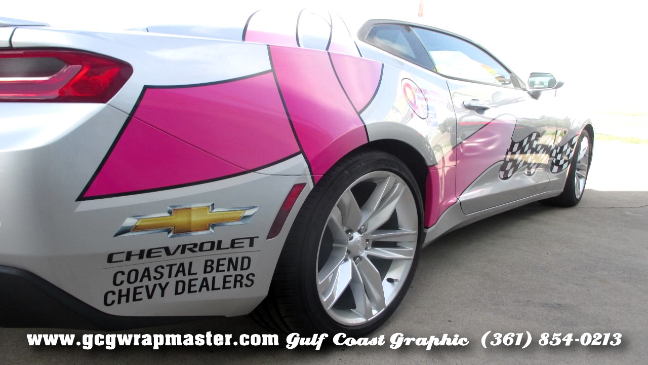 Camaro 2017 Gulf Coast Graphic Wrap Master - YouTube