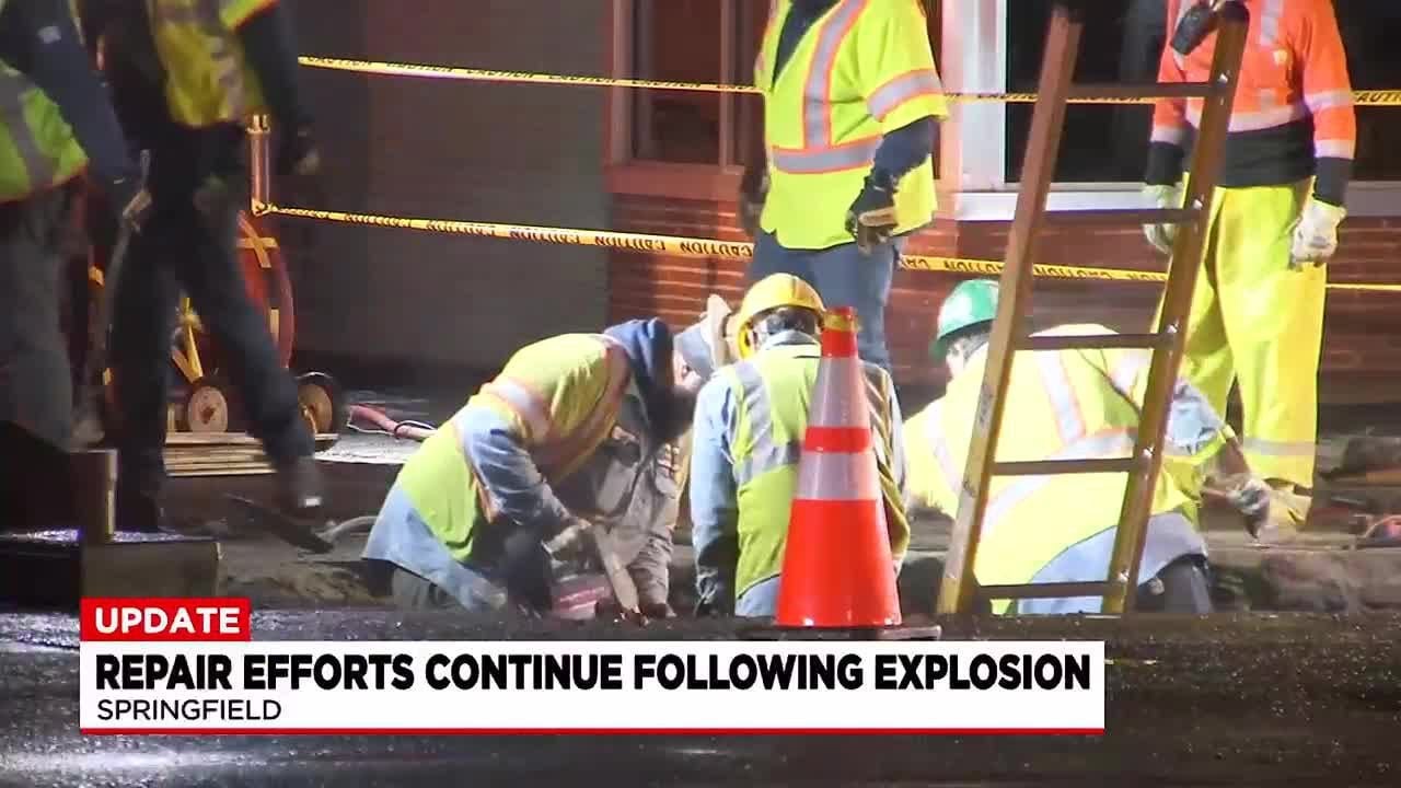 Latest details on the repairs following underground explosion in ...
