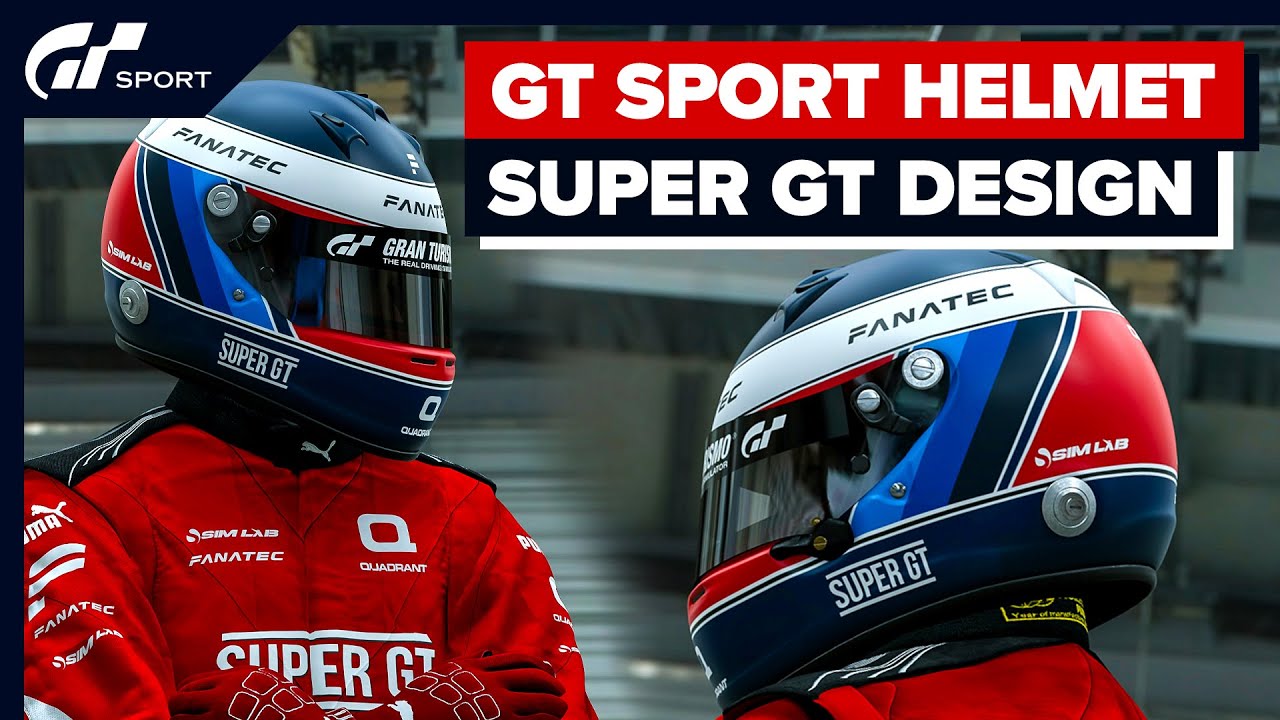 Designing @Super_GT A Helmet And Overalls - YouTube