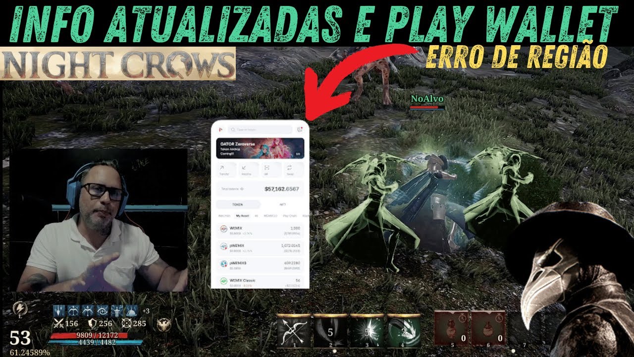 NIGHT CROWS - INFORMAÇÕES ATUALIZADAS E PLAYWALLET (COM VPN FUNCIONA OK ...