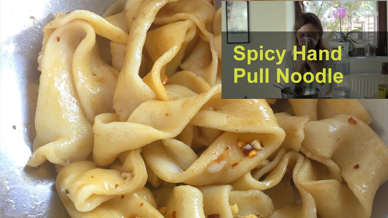 Pull noodle with chili sauce mini Mukbang #8 | My last video before ...