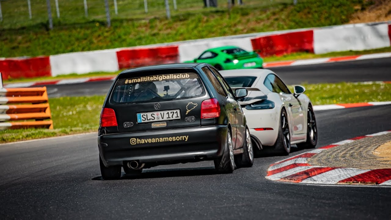 BTG Polo 6n1 120PS first lap with Vika Nürburgring Nordschleife - YouTube