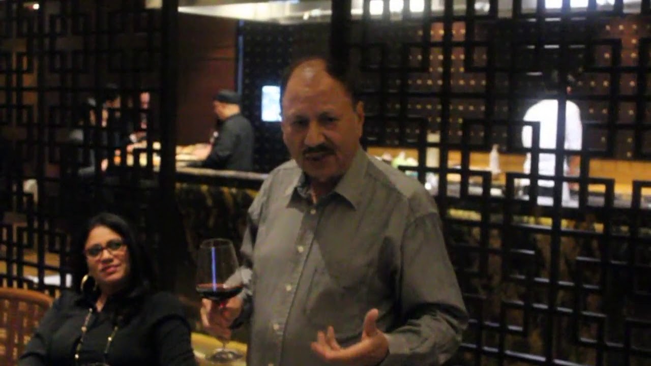 Subhash Arora ,Presenting wines at the Pop- up dinner at OKO : Adil ...