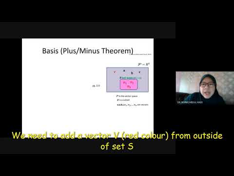 Linear Algebra - Plus Minus Theorem (Introduction) - YouTube