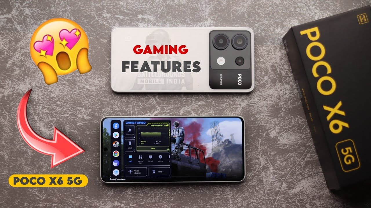 POCO X6 Gaming Feature In Game Turbo 5.0! | Poco X6 5G Game Turbo 5.0 ...