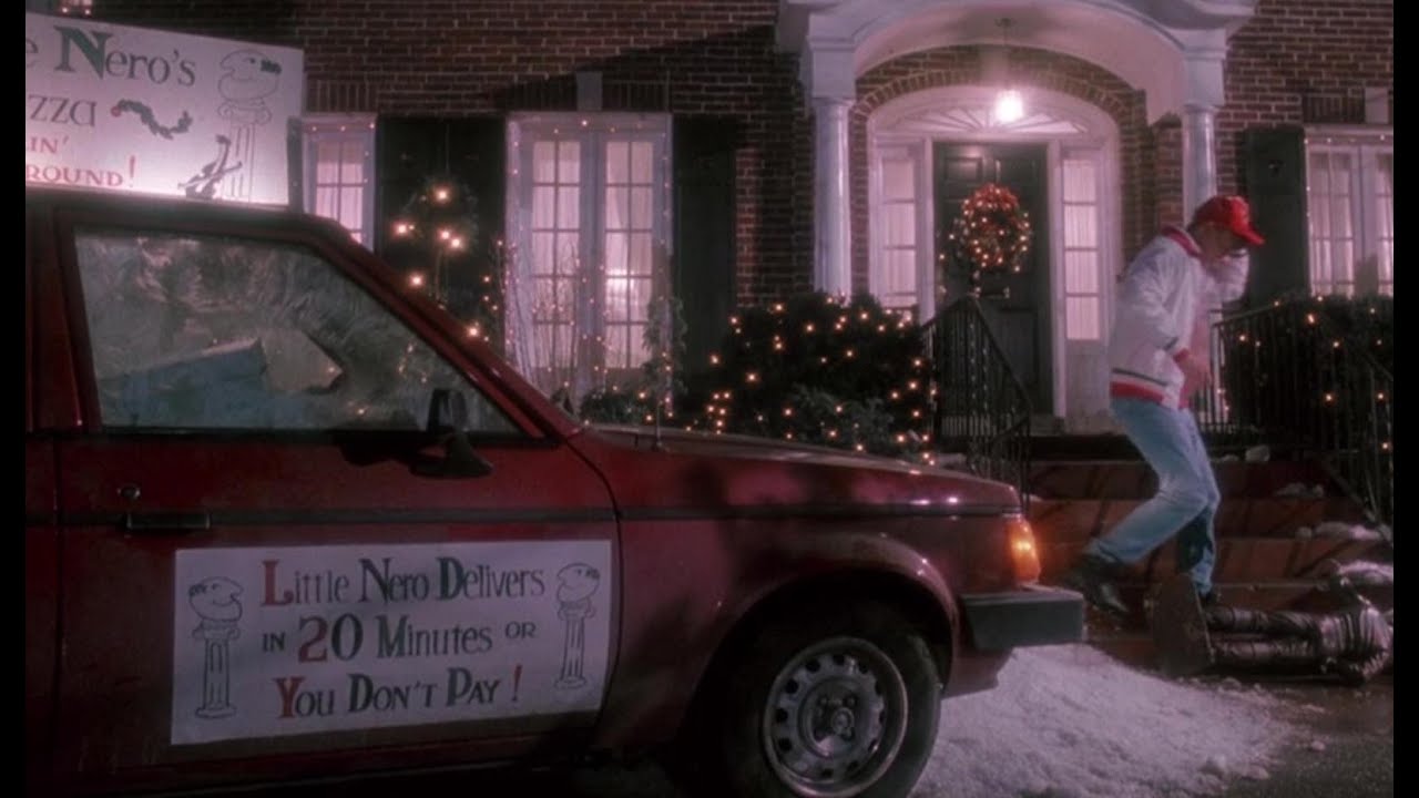 Home Alone 1990 Pizza Delivery full HD Easter Egg scene - YouTube