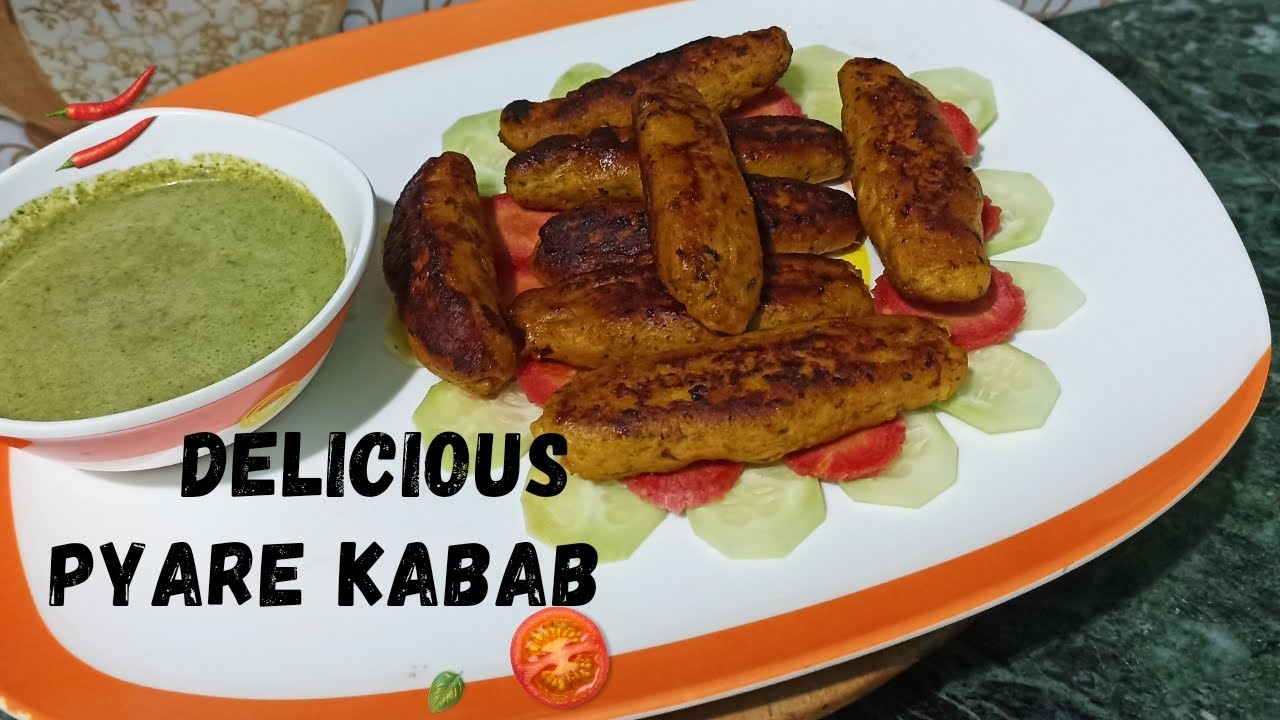 Kolkata ka famous starter Pyare Kabab# simple khana farzana ke sath ...