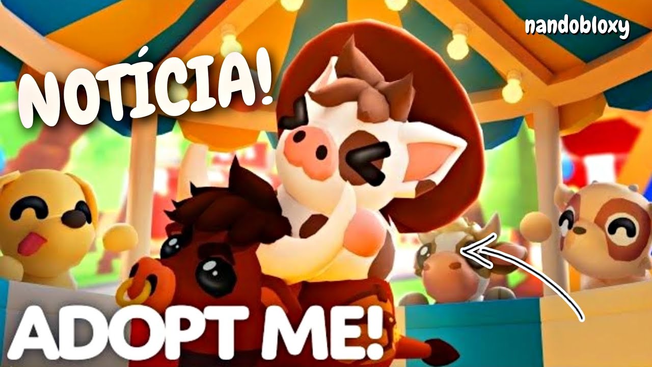 🎡 ★ Nova Atualização 🔥 No Adopt Me🐾! Novo Minigame😱 E Muito Mais ...