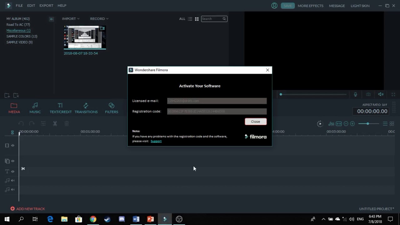How To Remove The Filmora Watermark To Export Your Video. - YouTube