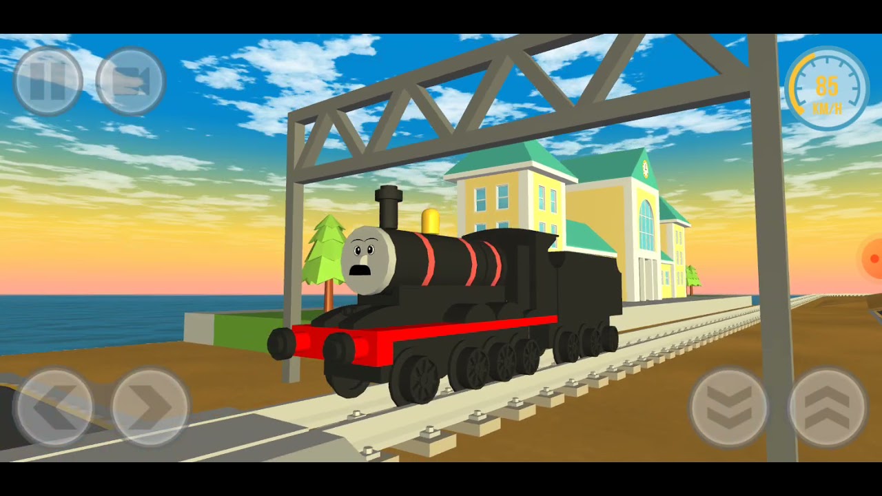 my thomas and friends Black james draw bricks - YouTube