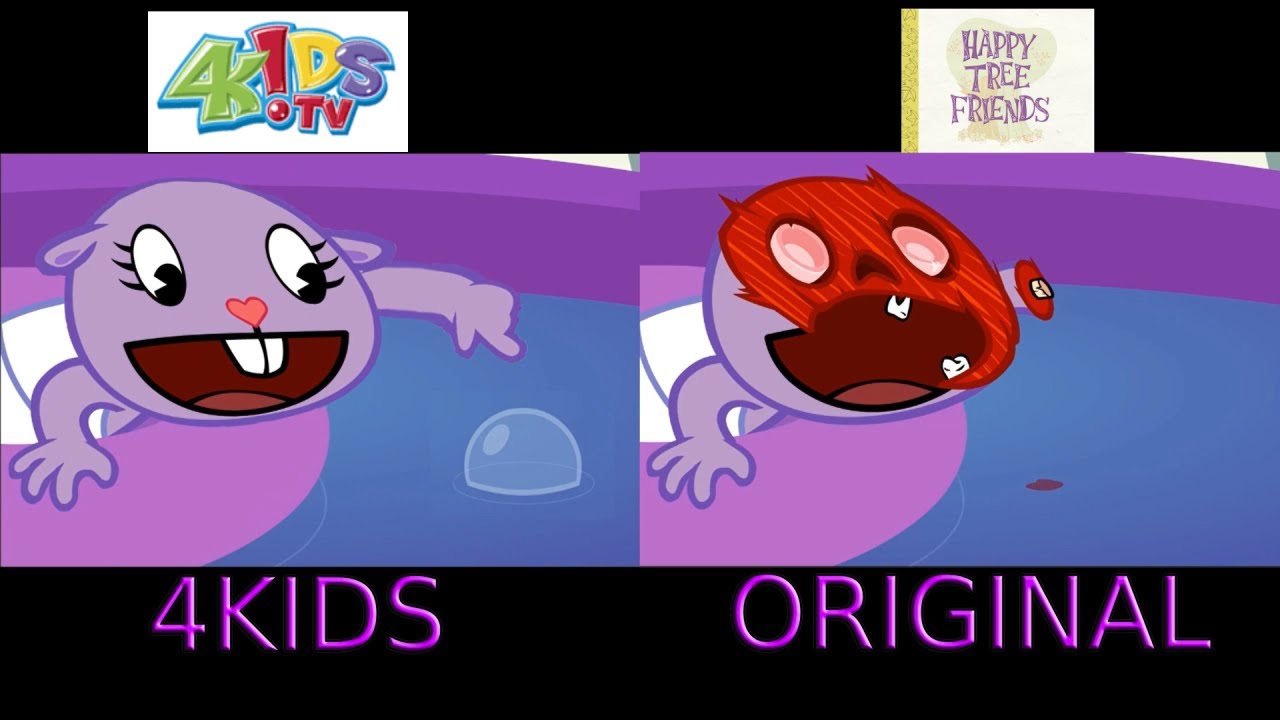 4kids Censorship in Htf #2 - YouTube