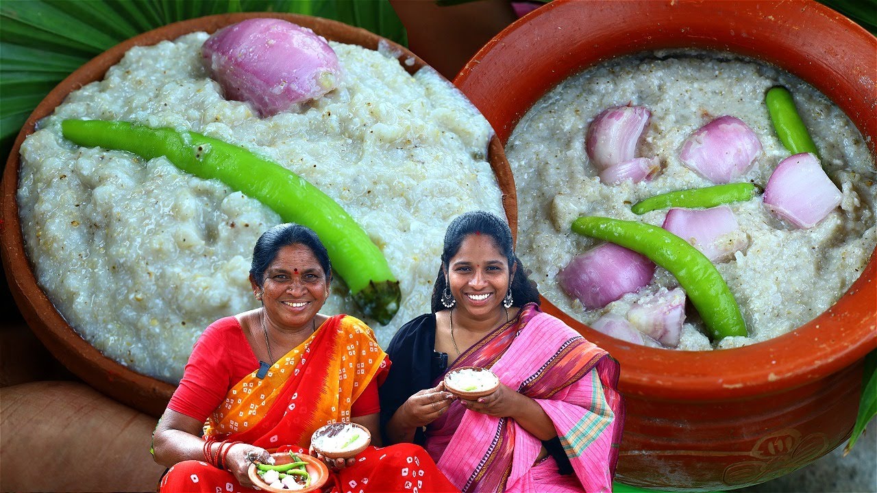 సద్దల😍చద్ది అన్నం...ఛాలెంజ్ చేసి చెప్తున్న సగం రోగాలు తగ్గుతాయి సరస్వతి ...