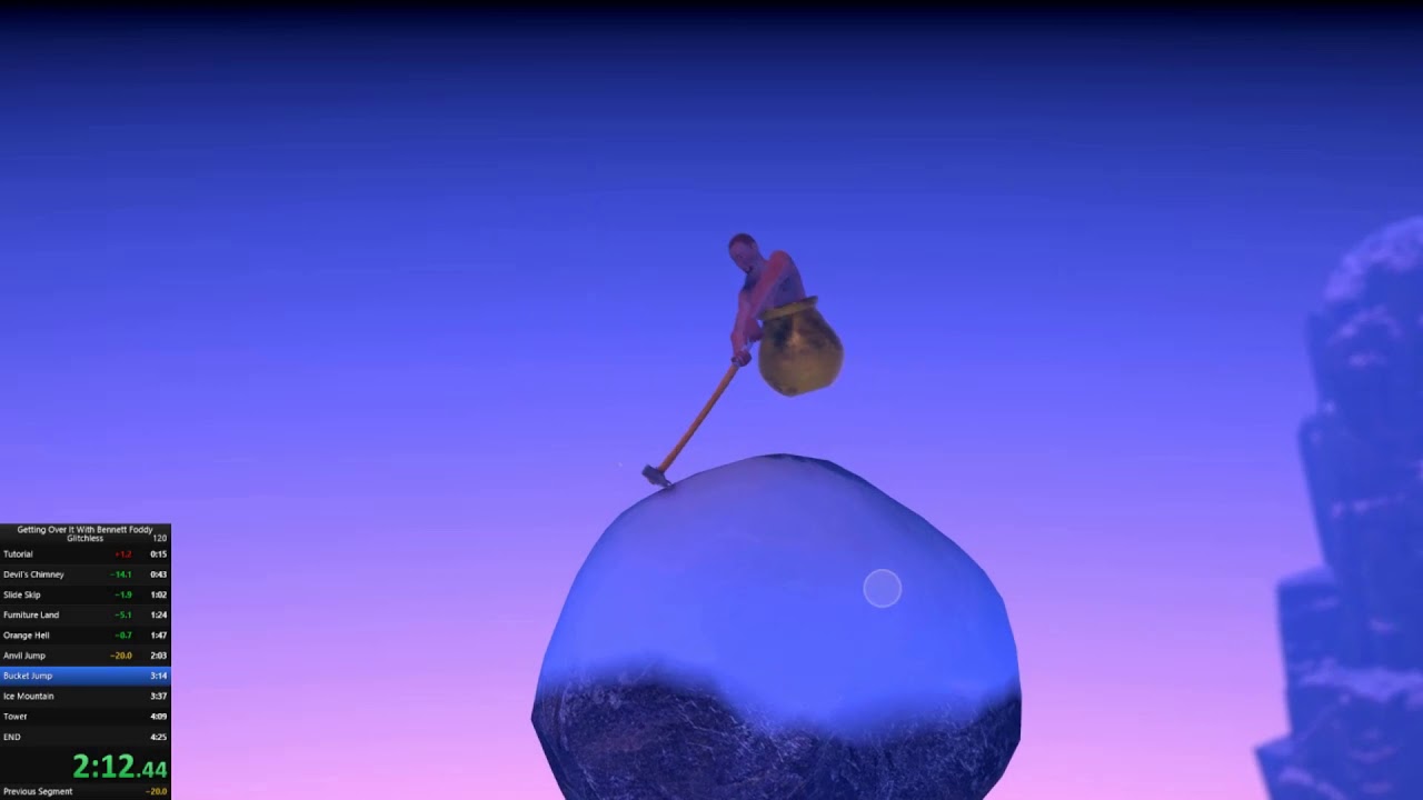 Getting over it game speedrun - washingtonfess