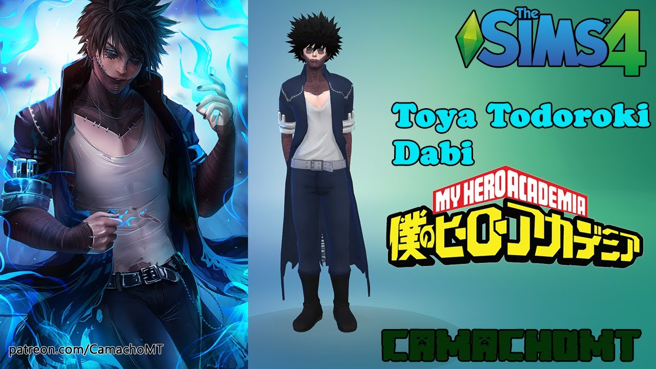 Dabi | Mi Hero Academia | Sims 4 | - YouTube