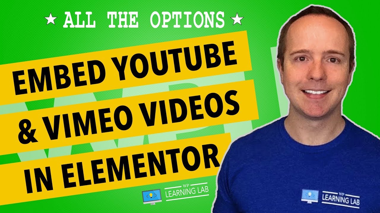 Elementor Video Player - How To Integrate YouTube And Vimeo Videos ... Elementor Video Player - How To Integrate YouTube And Vimeo Videos ...