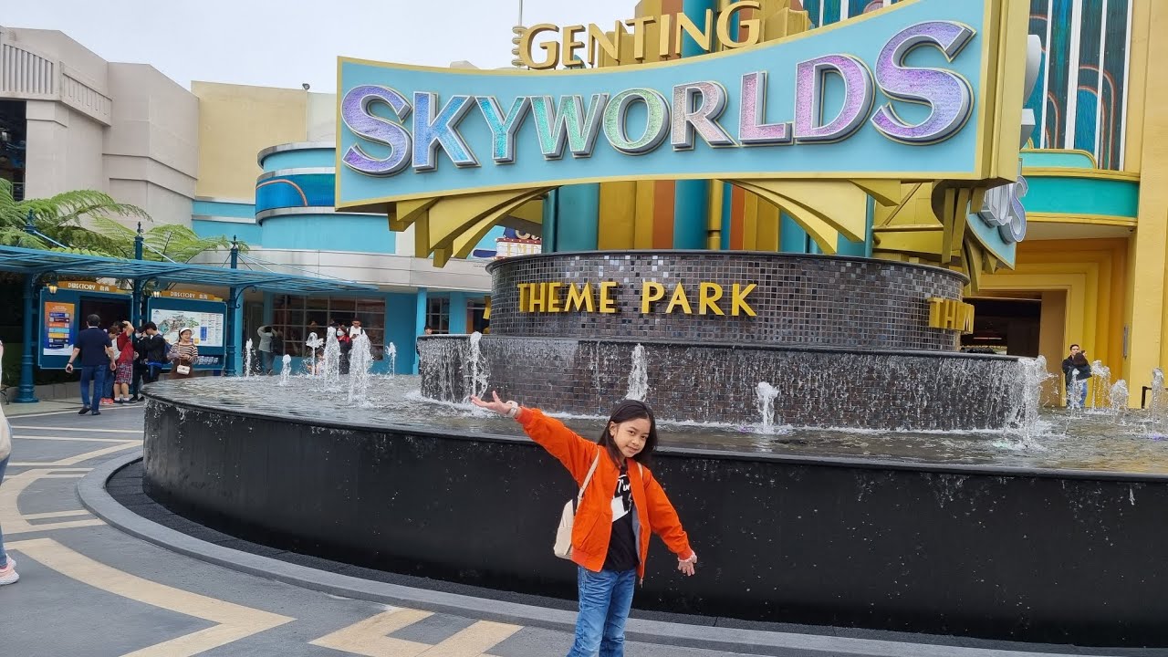 Genting SkyWorlds Outdoor Theme Park with Sofia In Wonderland Family - YouTube