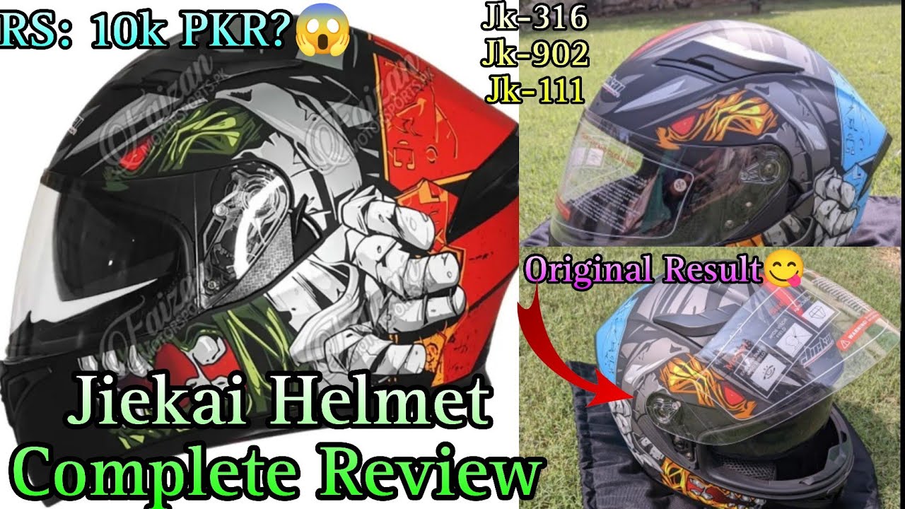 Best Helmet in Pakistan | Jiekai jk 111 | Jiekai jk 902 Jiekai jk | 316 ...
