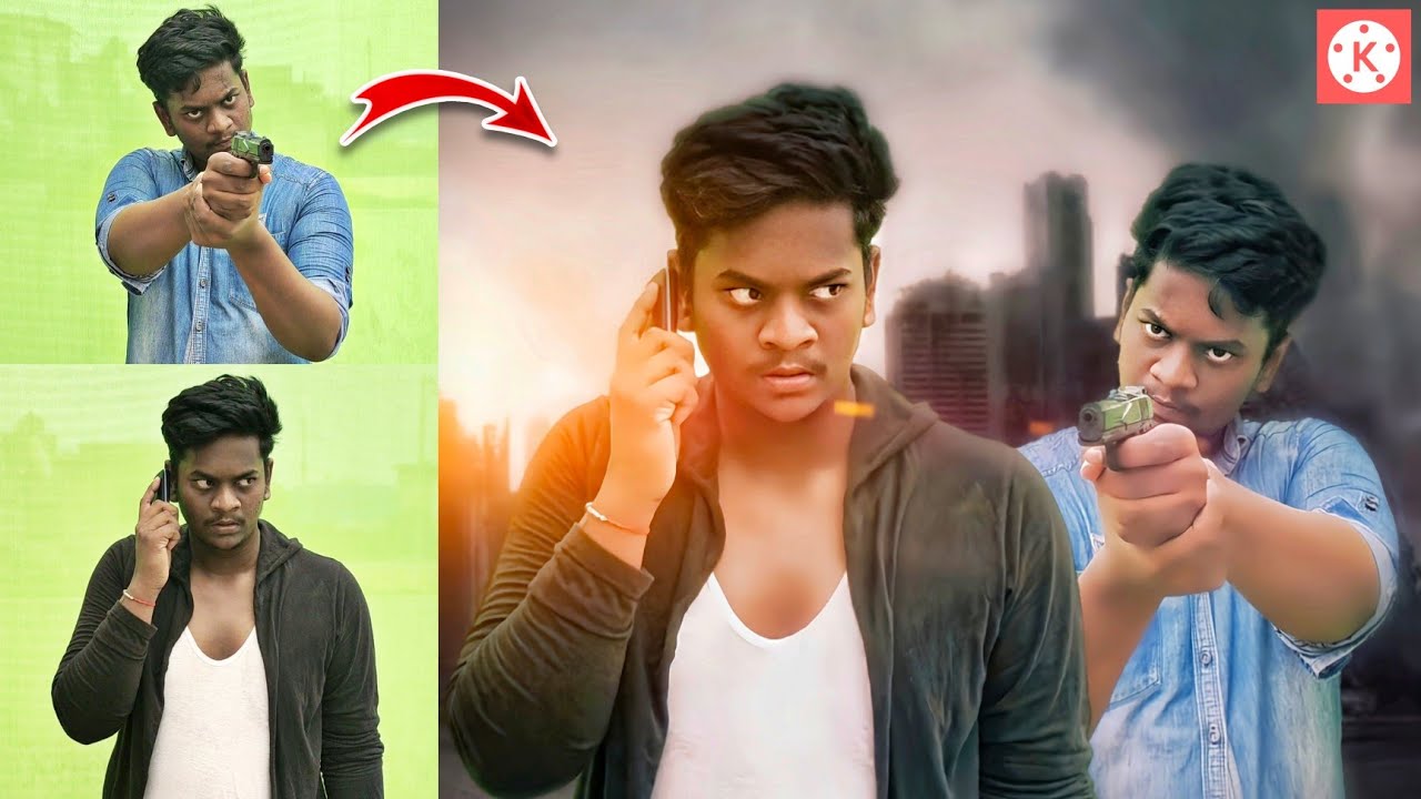 How To Make Double Action Shortfilm ? Kinemaster Tutorial | JOSH ...