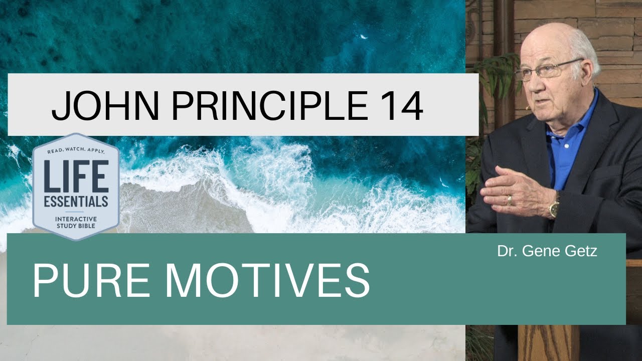John Principle 14: Pure Motives - YouTube