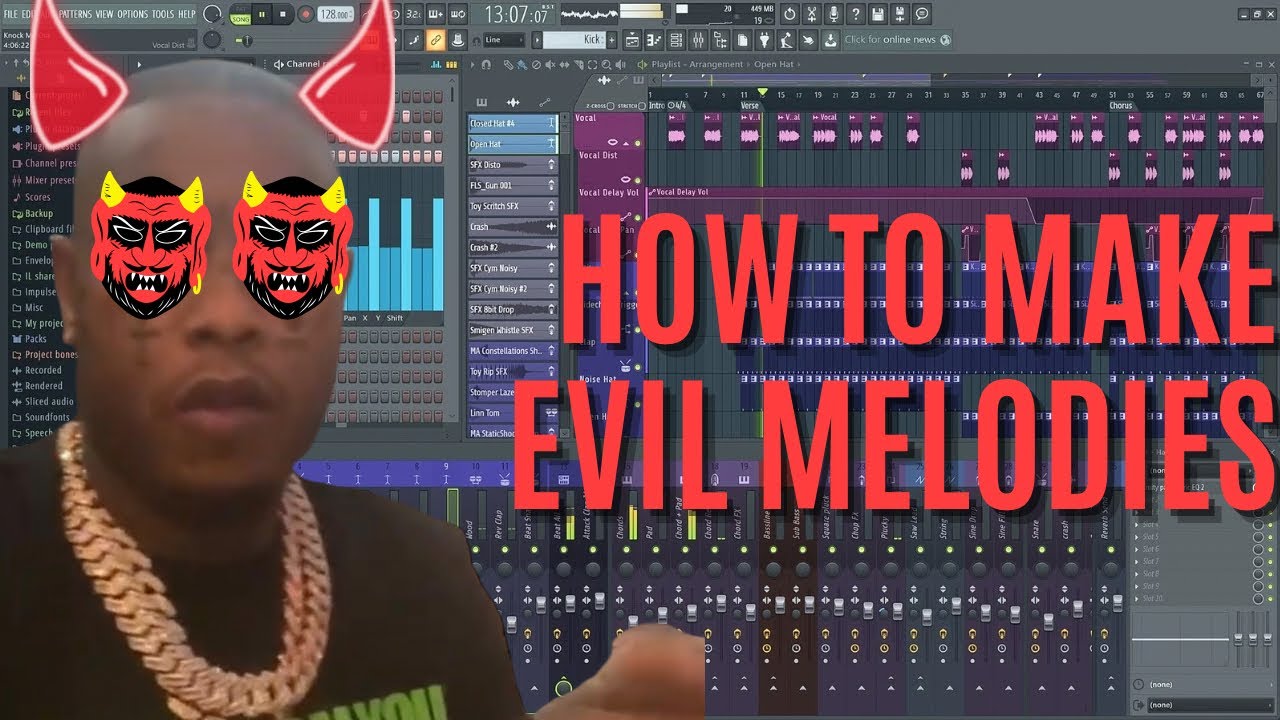 MAKE EVIL TRAP MELODIES IN 5 MINUTES? - YouTube