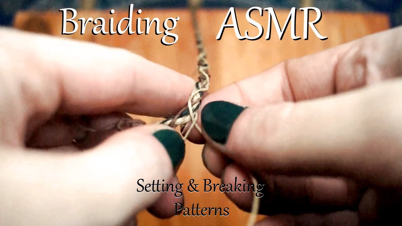 ASMR Hemp Braiding - Breaking ALL the Patterns - YouTube