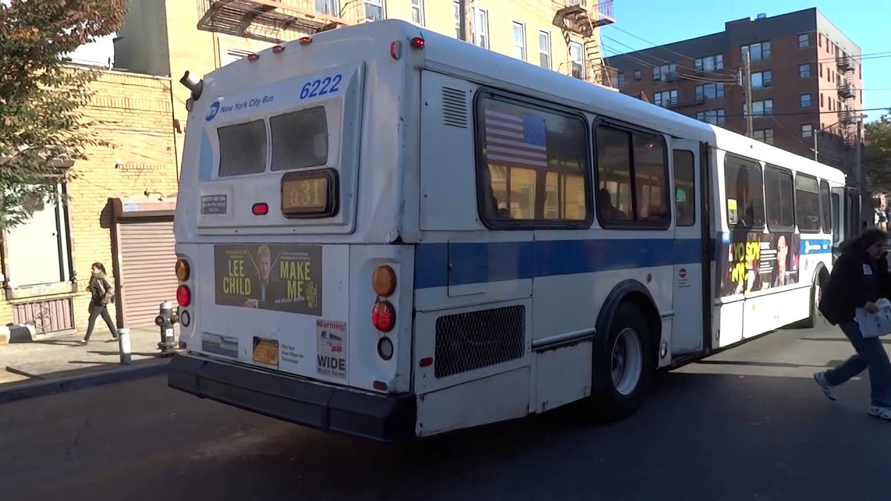 MTA New York City Bus: Orion 05.501 #6222 Whiteback Q31 @ 169th Street ...