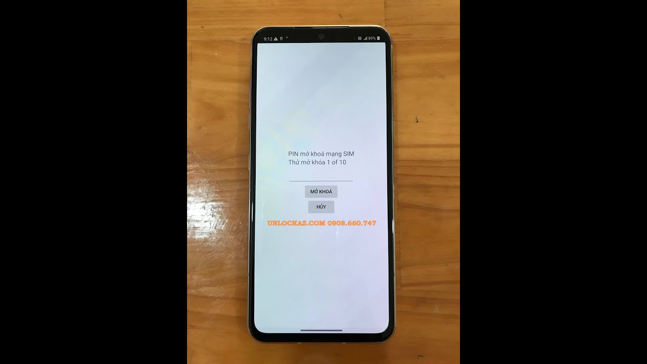 Unlock LG V60 ThinQ 5G PIN mở khóa mạng SIM thành công 100% - YouTube
