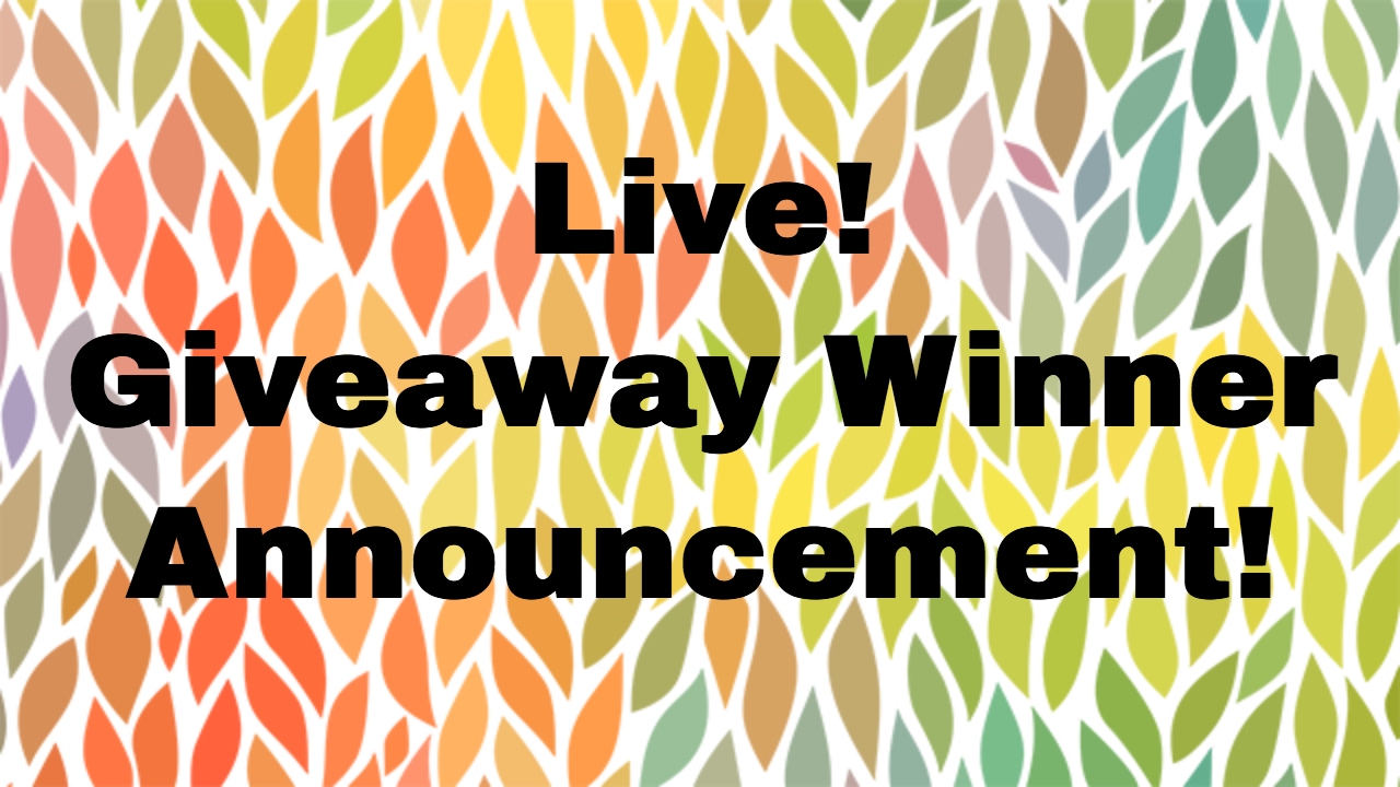 Live Giveaway Winner Announcement! - YouTube