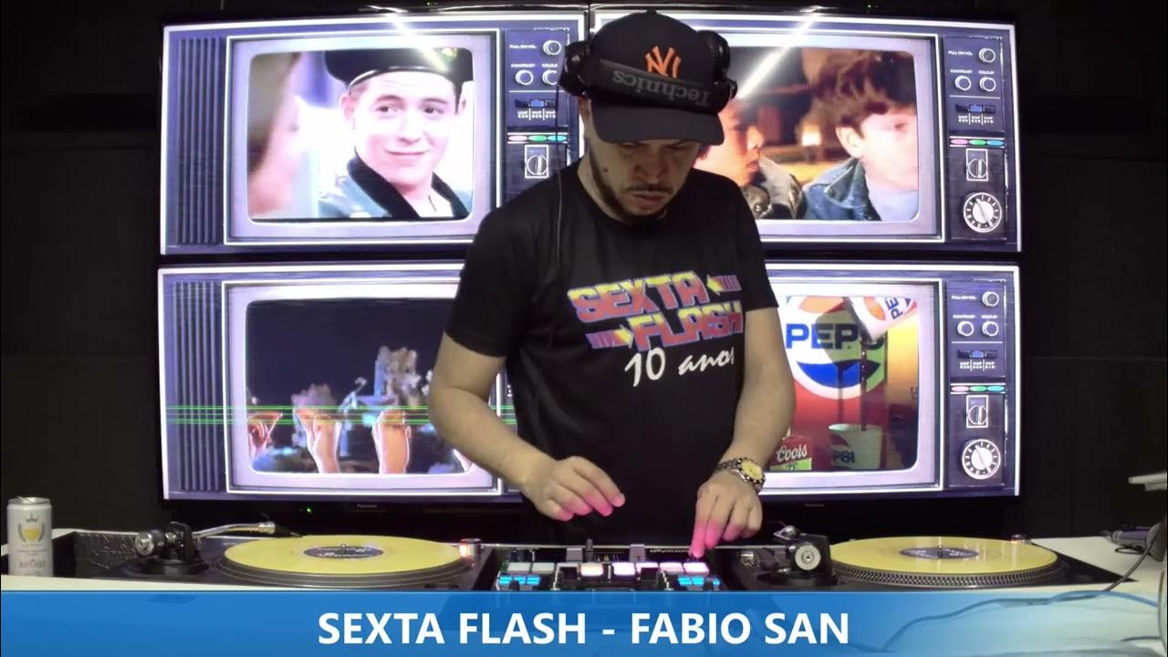 DJ FABIO SAN - EURODANCE - PROGRAMA SEXTA FLASH - 04.10.2024 - YouTube