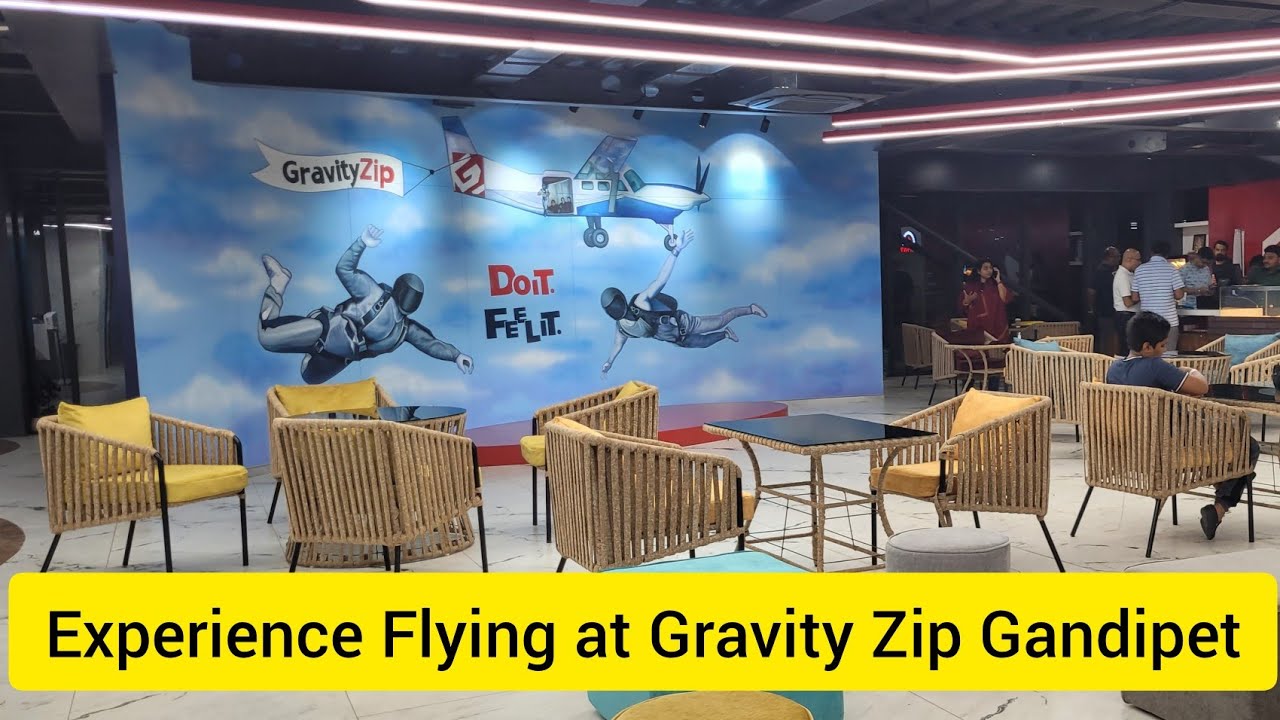 Explore Gravity Zip at Gandipet Hyderabad || Experience Flying in the ...