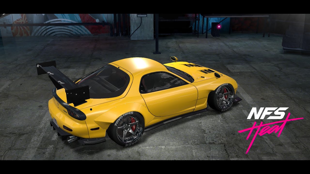 NFS HEAT STUDIO.Ep11.แต่งรถ mazda rx7 - YouTube