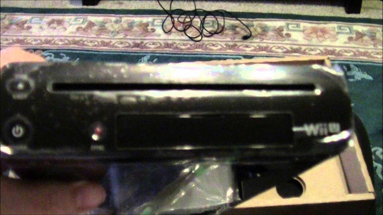 Wii U Unboxing - Deluxe Set 32gig - YouTube