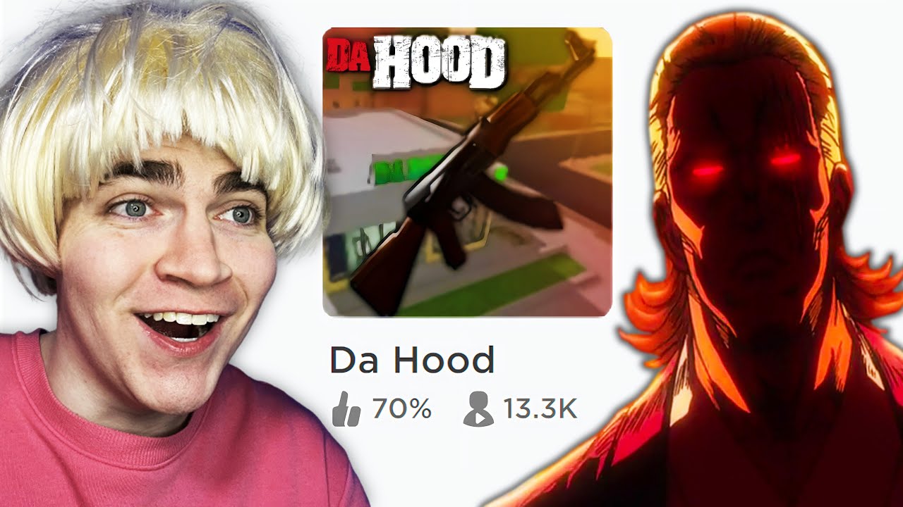 i made PACKGOD play Da Hood - YouTube
