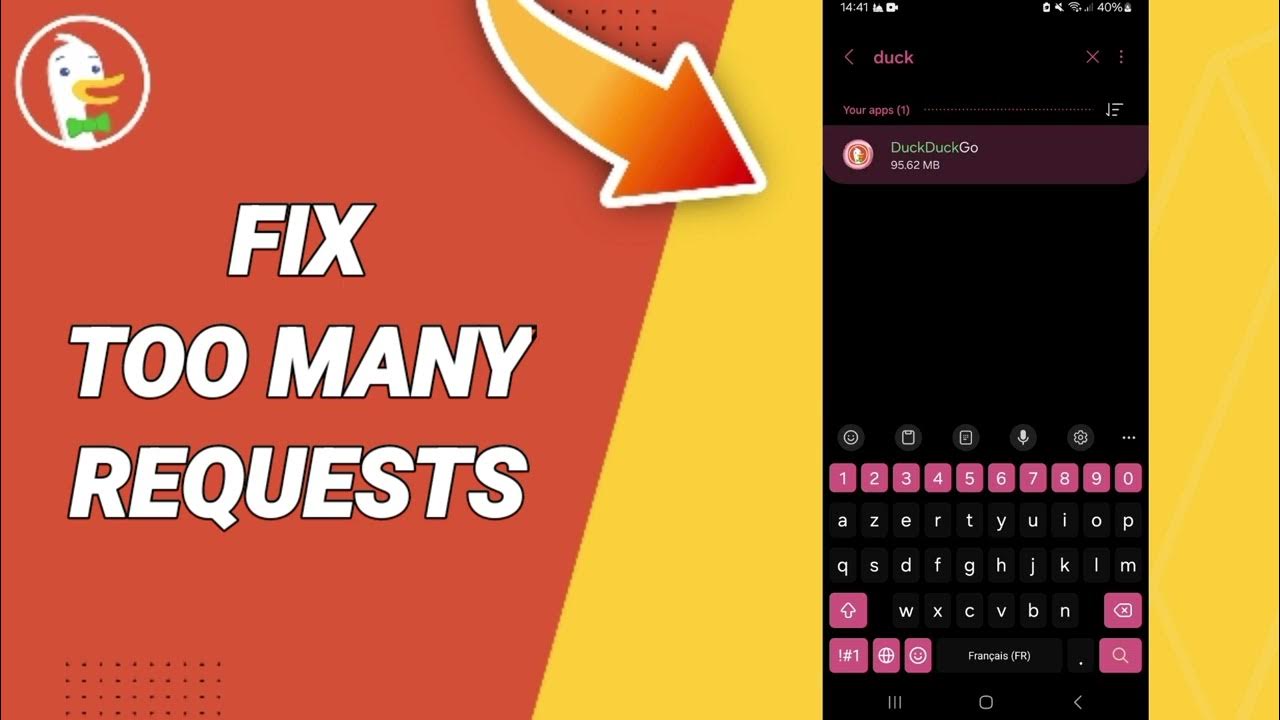 How To Fix Too Many Requests On DuckDuckGo App - YouTube