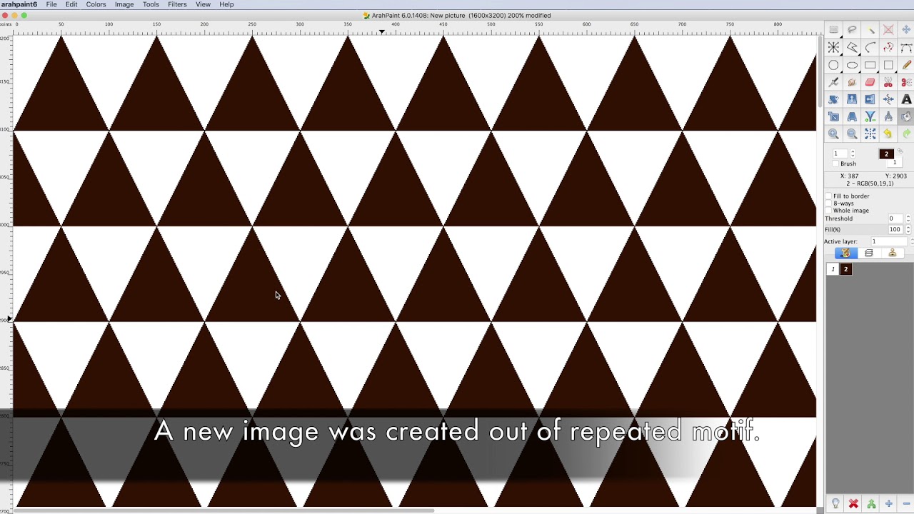 ArahPaint - Design with contour tool - YouTube