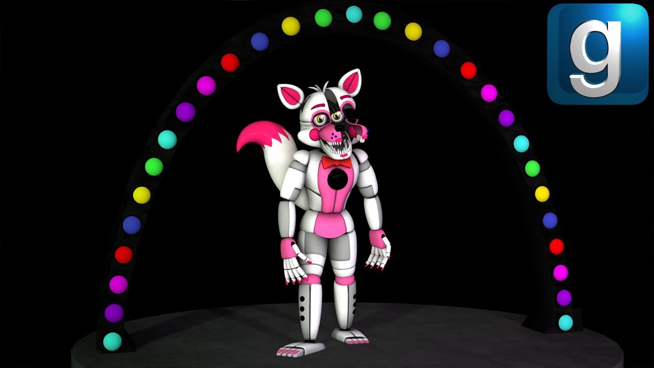Gmod FNAF | Review | New Funtime Foxy Ragdoll! - YouTube