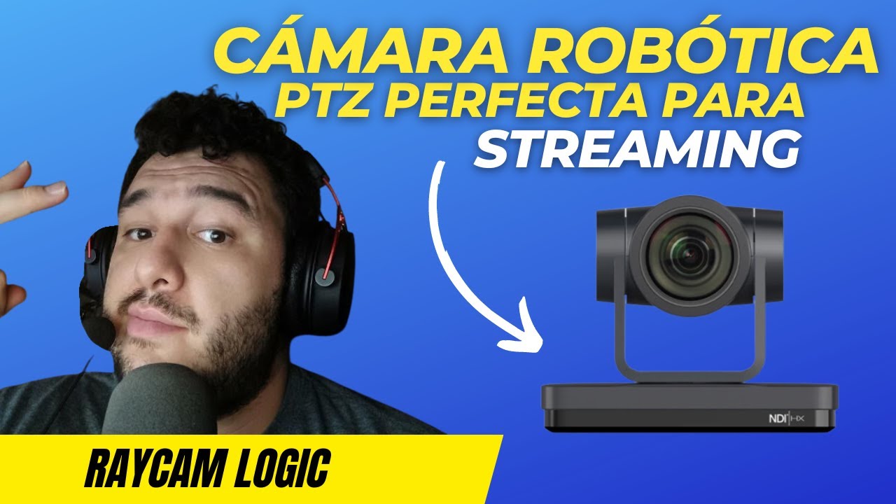 Raycam Logic, cámara de video PTZ de bajo costo - YouTube