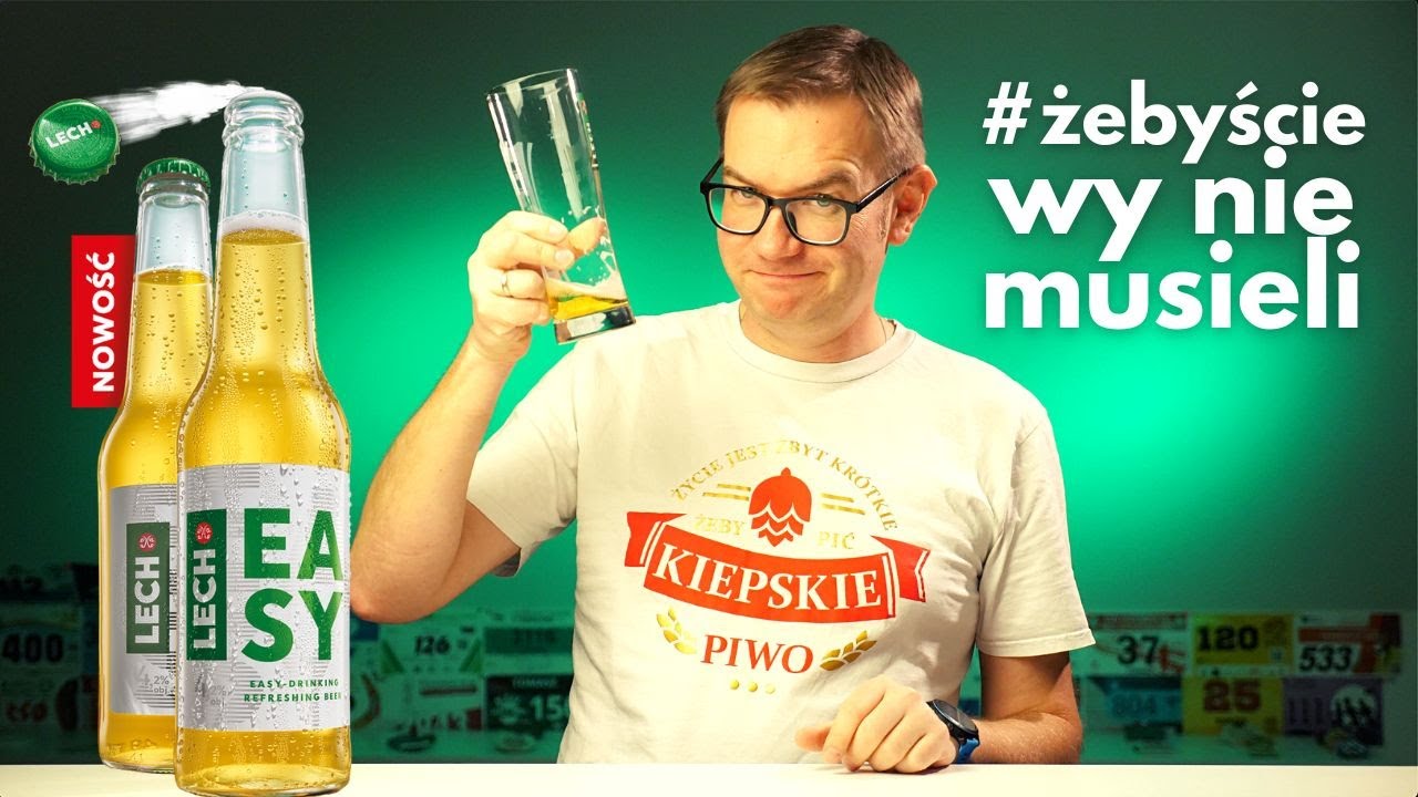 Lech Easy - Lech (Kompania Piwowarska) #żebyściewyniemusieli - YouTube